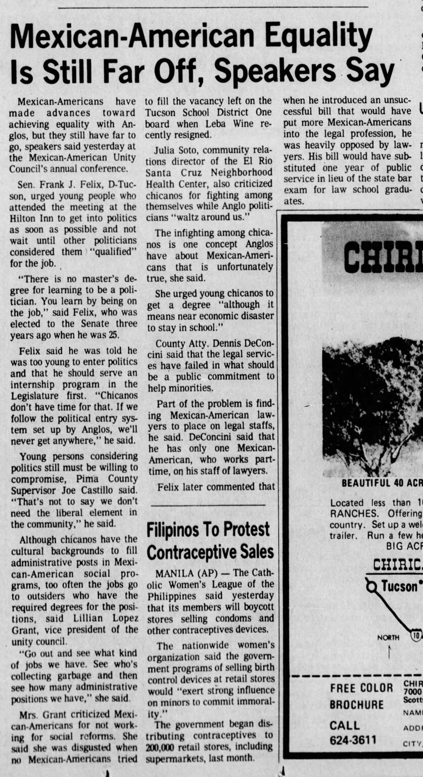 A Look Back at Chicano Culture in Tucson in the 1970s… | Bob's World